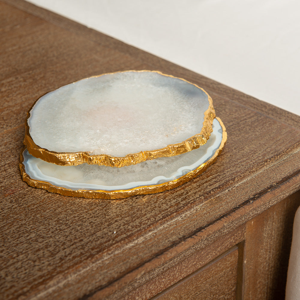 Salt Agate Coaster – Overstock Sheets
