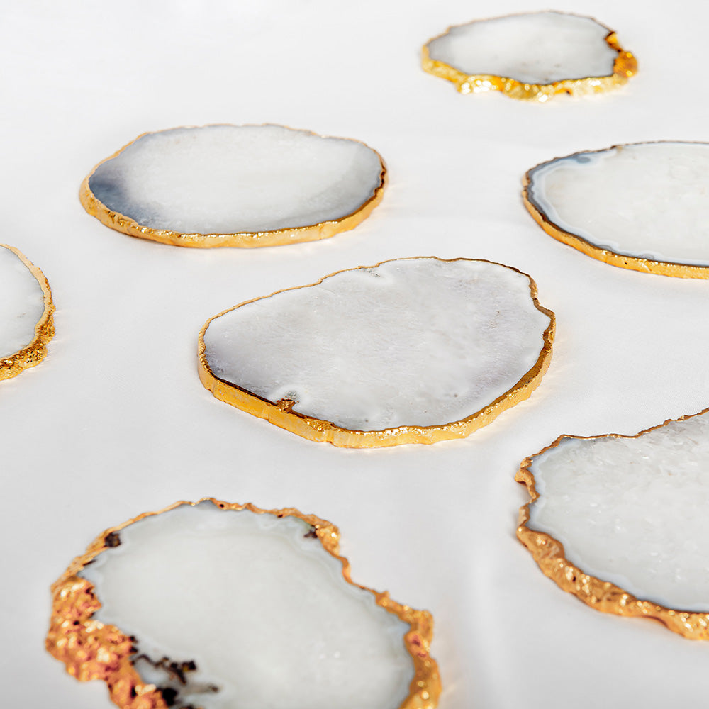 Salt Agate Coaster – Overstock Sheets