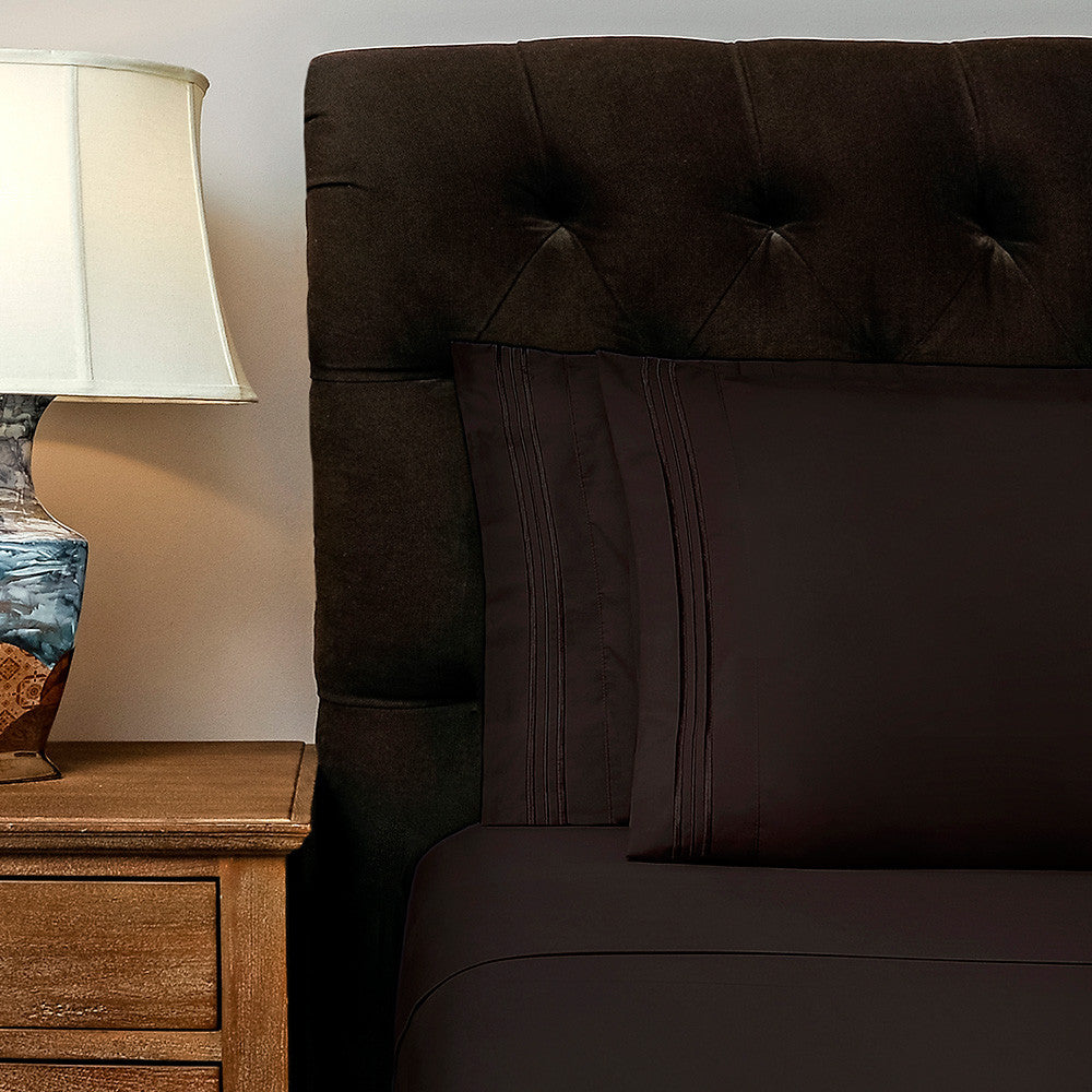 Queen Sheets, 1800 Thread Count Ultra Comfort Sheets, Deep Pocket ...